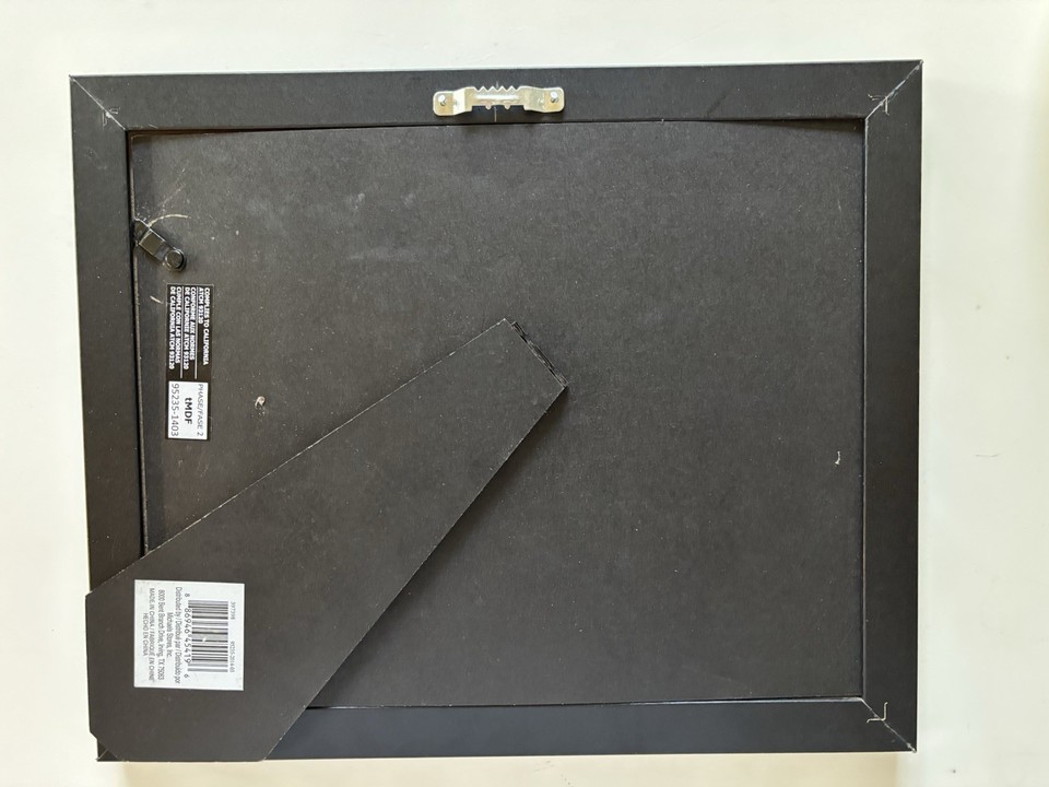 R C Gorman “Chamisa” Matted & Glass Framed Calendar Print. 9 1/2” H x ...