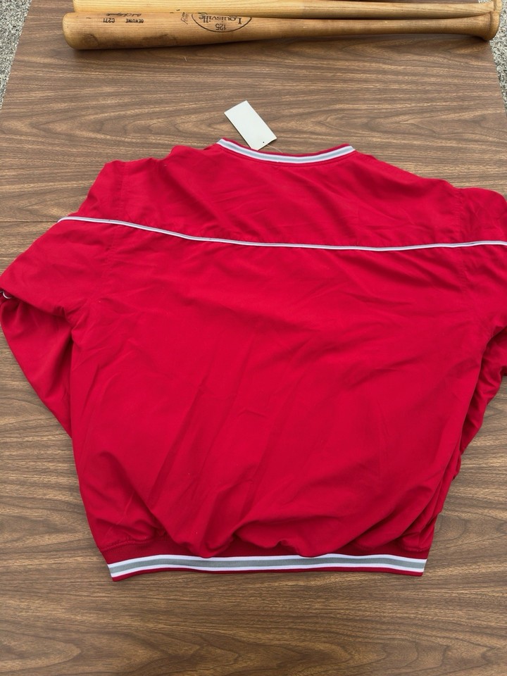 Vintage Ohio State Buckeyes Jacket Pro Player Pullover Red Coat Size ...