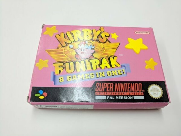 Super Nintendo - Kirby's Fun Pak Boxed UK Post for sale online | eBay