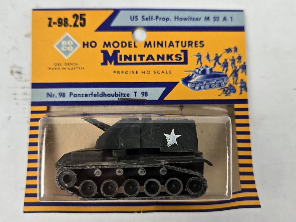 Lot of 18 Roco HO Model Miniatures Mini Tanks w/ Package | eBay