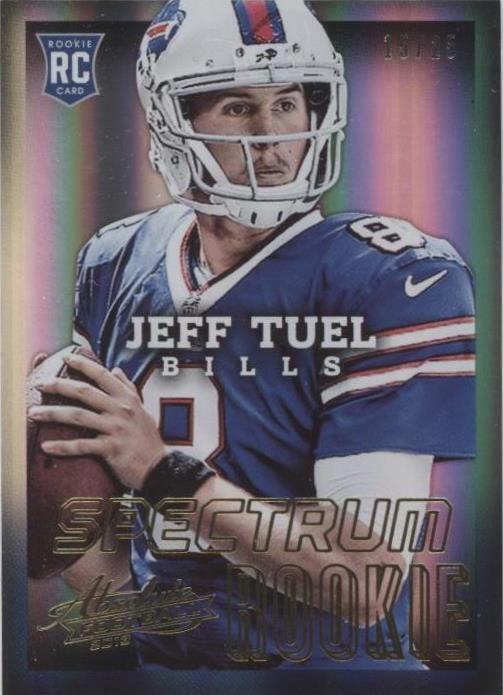 2013 Panini Absolute - Rookie Jeff Tuel #119 Gold Spectrum /25 (RC) for ...