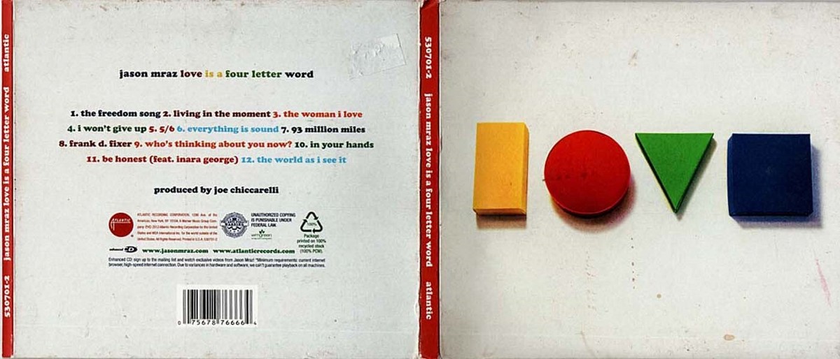 Jason Mraz Love Tattoos