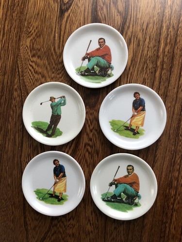 Vintage 1960’s Golf Melamine Coasters ( 5 ) | eBay