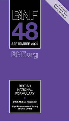 British National Formulary (BNF) 48 by Joint Formulary Committee ...