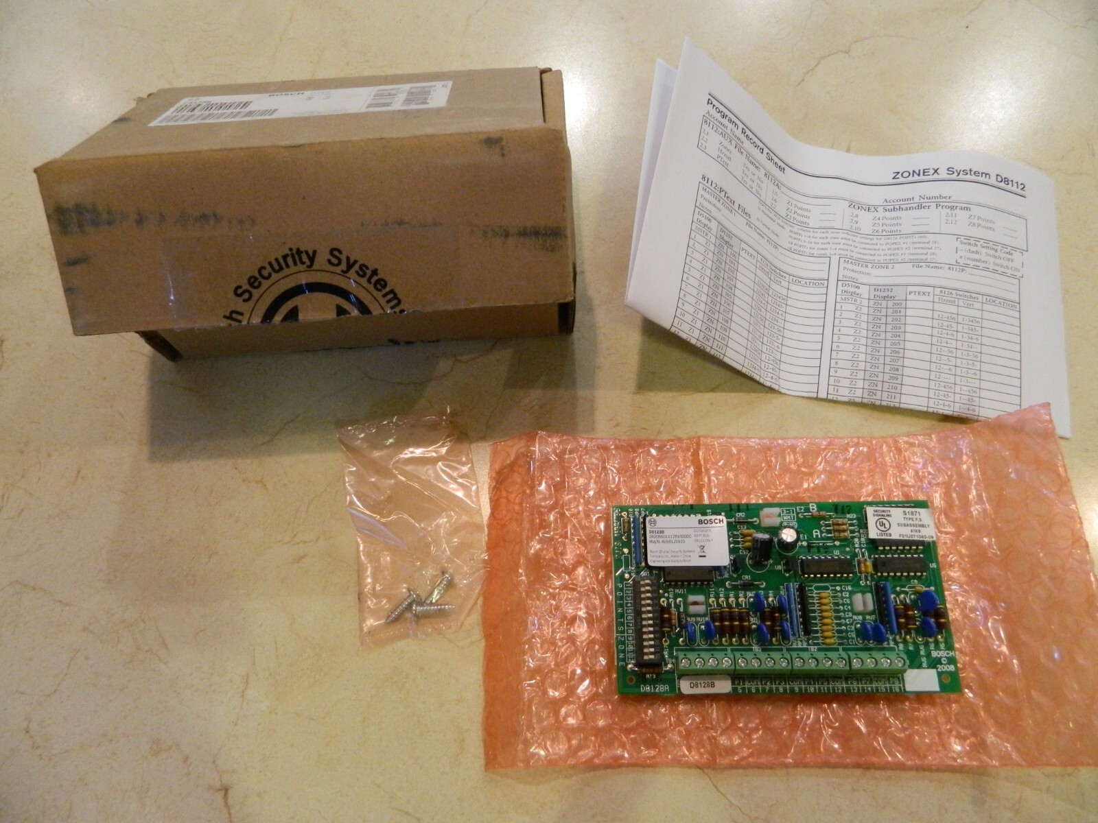 Bosch D8128D OctoPOPIT 8 Zone Expansion Module for sale online | eBay