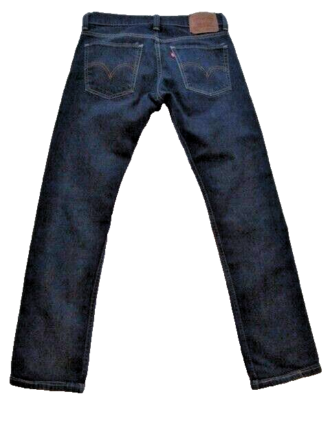Levis 511 ~ Stretch ~Slim ~Straight Leg ~Blue Denim ~Dark Wash ~ Jeans ...