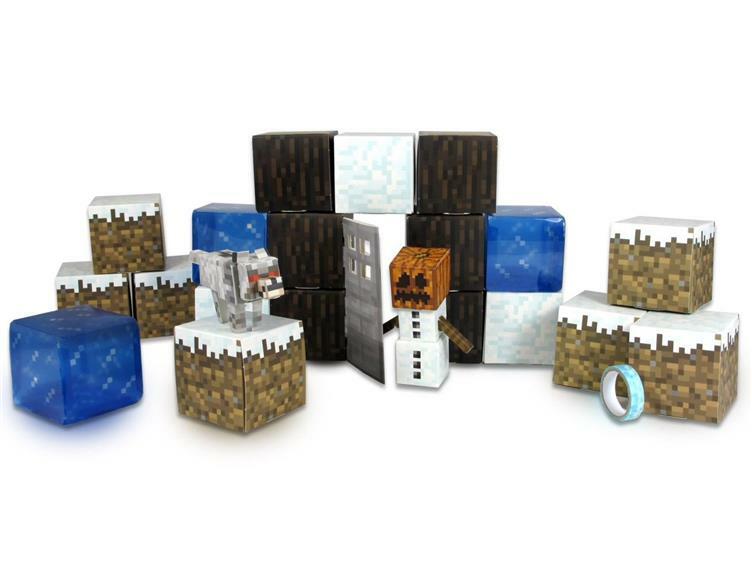 Minecraft Papercraft Blaze