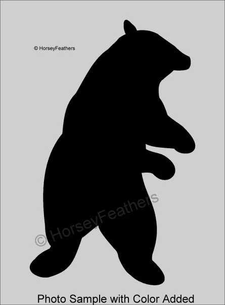 Standing Bear Stencil