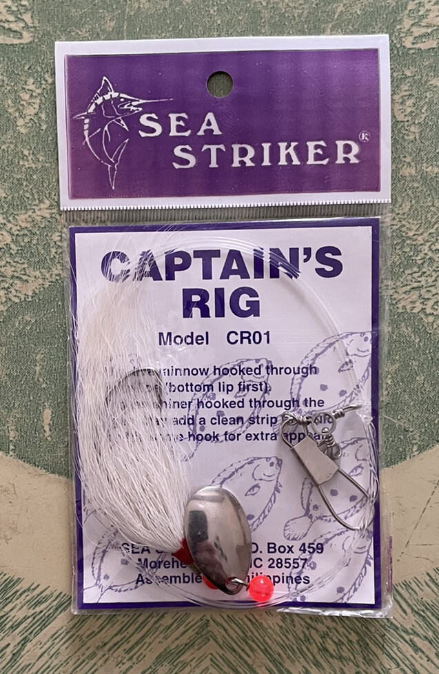 Sea Striker Captain’s Rig CR01 Fluke Rig White | eBay