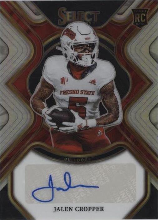 2023 Panini Select Draft Picks - Rookie Signatures Jalen Cropper #RS ...
