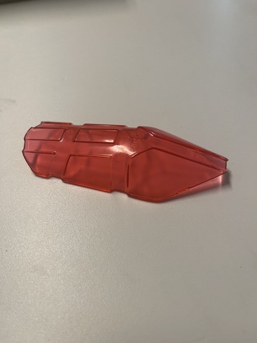 Vintage GI Joe 1986 Night Raven parts canopy red clear | eBay