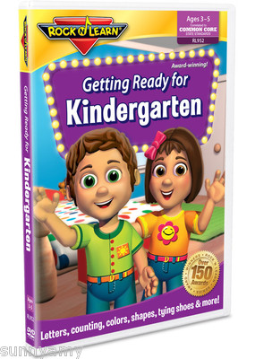 ROCK n LEARN - Getting Ready for Kindergarten - Educational DVD - (NEW ...