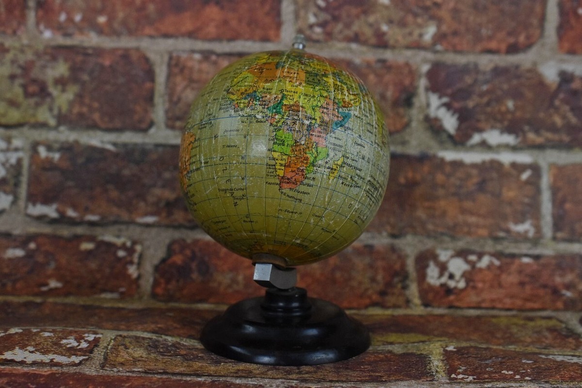 German Antique World Globe