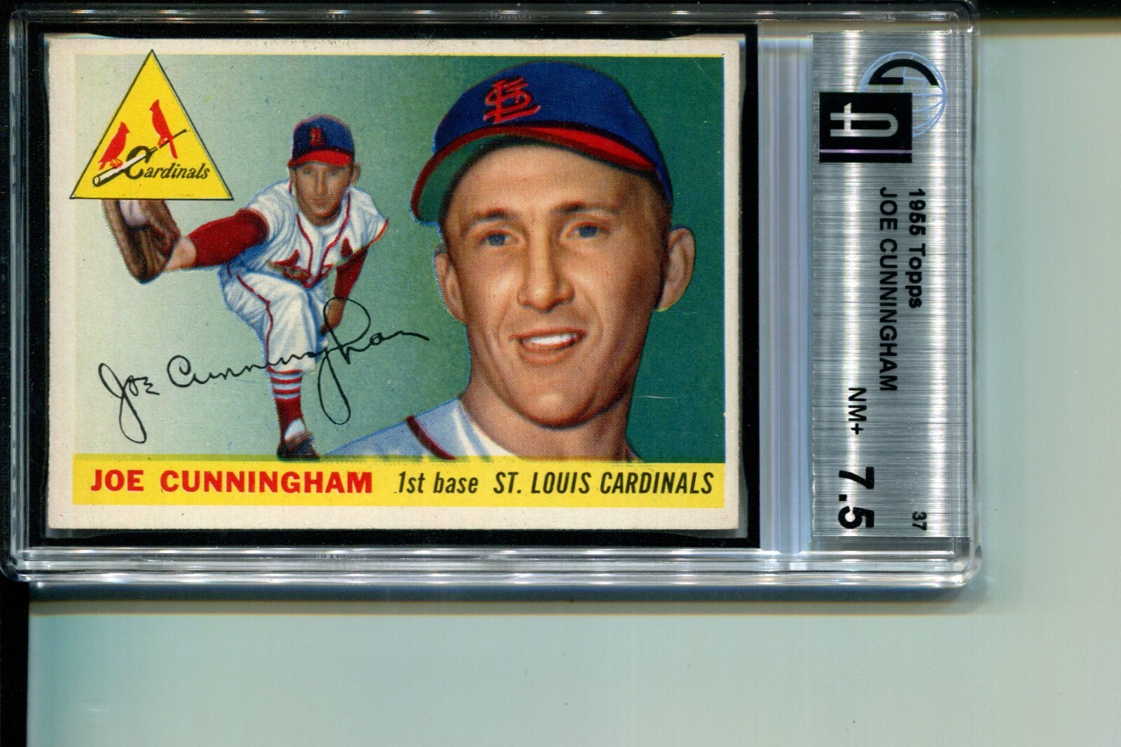 1955 Topps - #37 Joe Cunningham (RC) for sale online | eBay