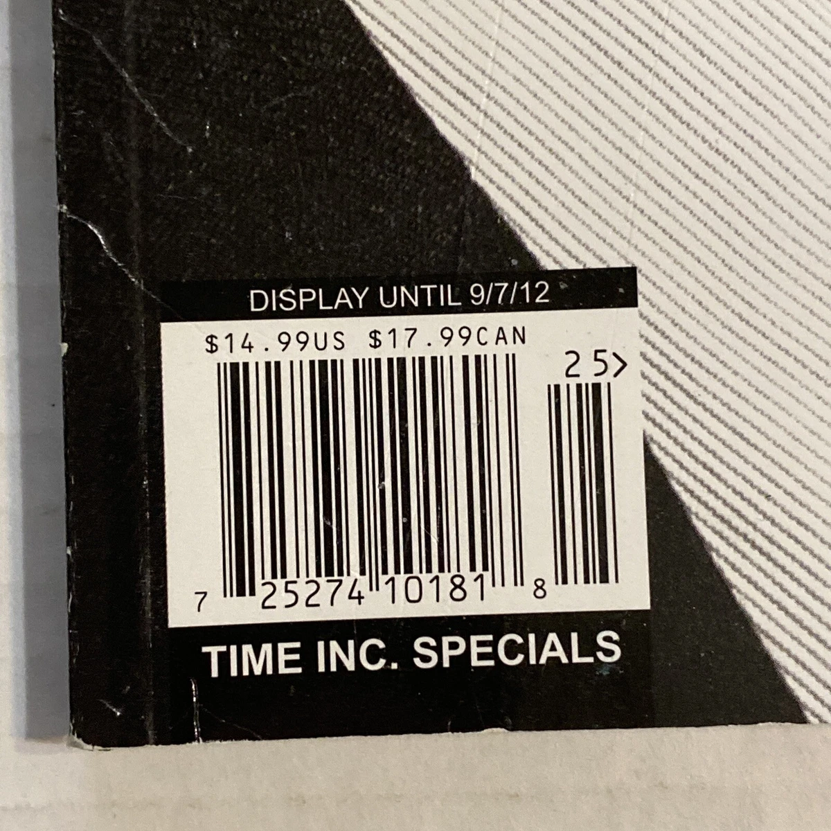 Time Magazine Barcode