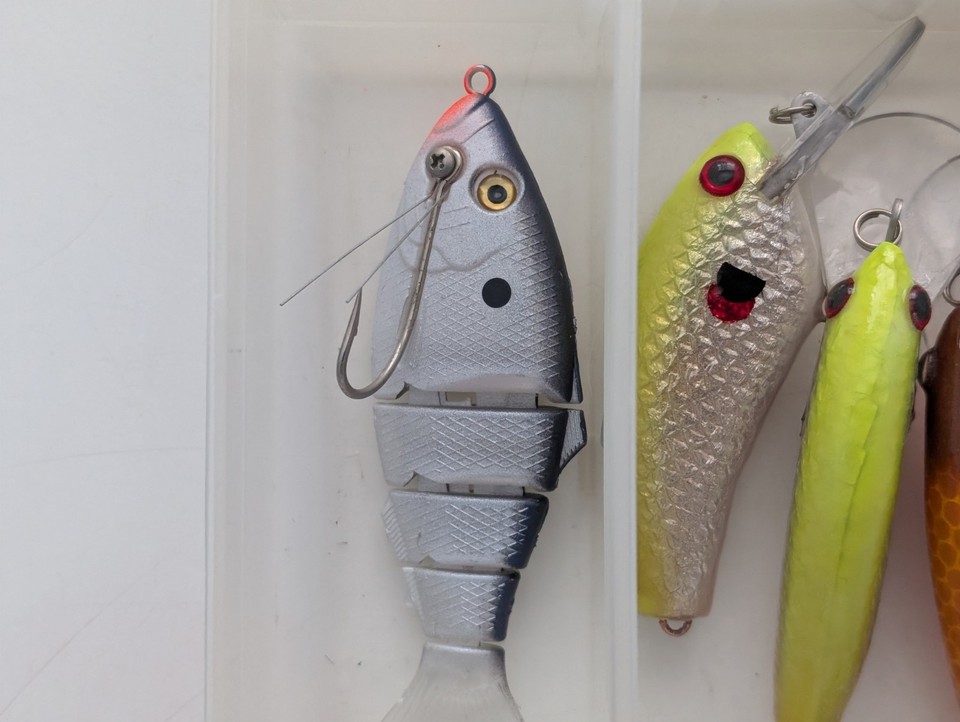 Plano 3750 Tacklebox Full of Bass Fishing Tackle with Crankbaits ...