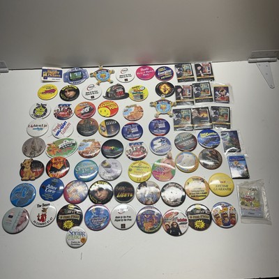 Vtg 70pc Lot Vtg Walmart Employee Enamel Pins ~ Buttons~Badge ~Awards ...