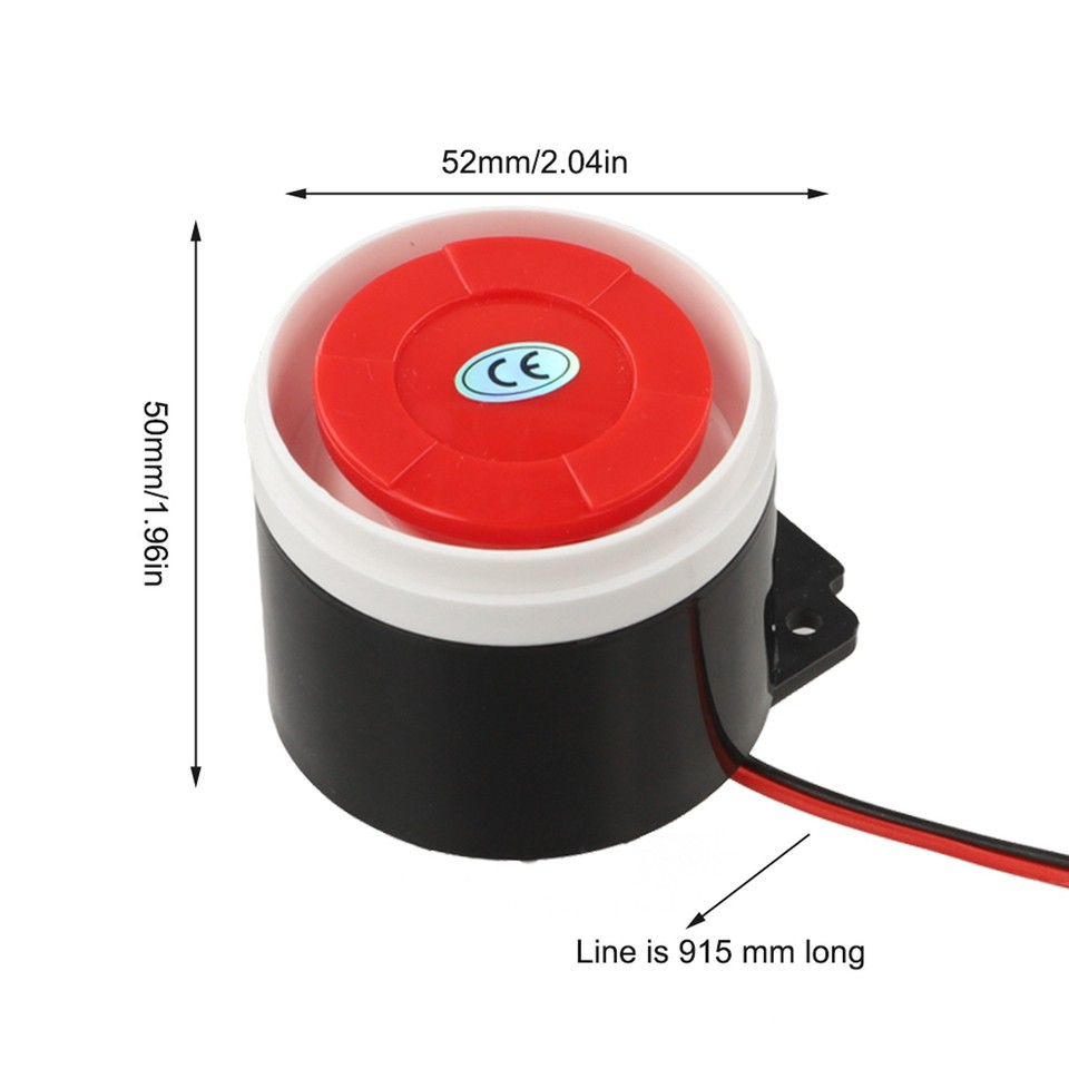 High Decibel Alarm System Wired Indoor Siren for Factories and Shopping ...