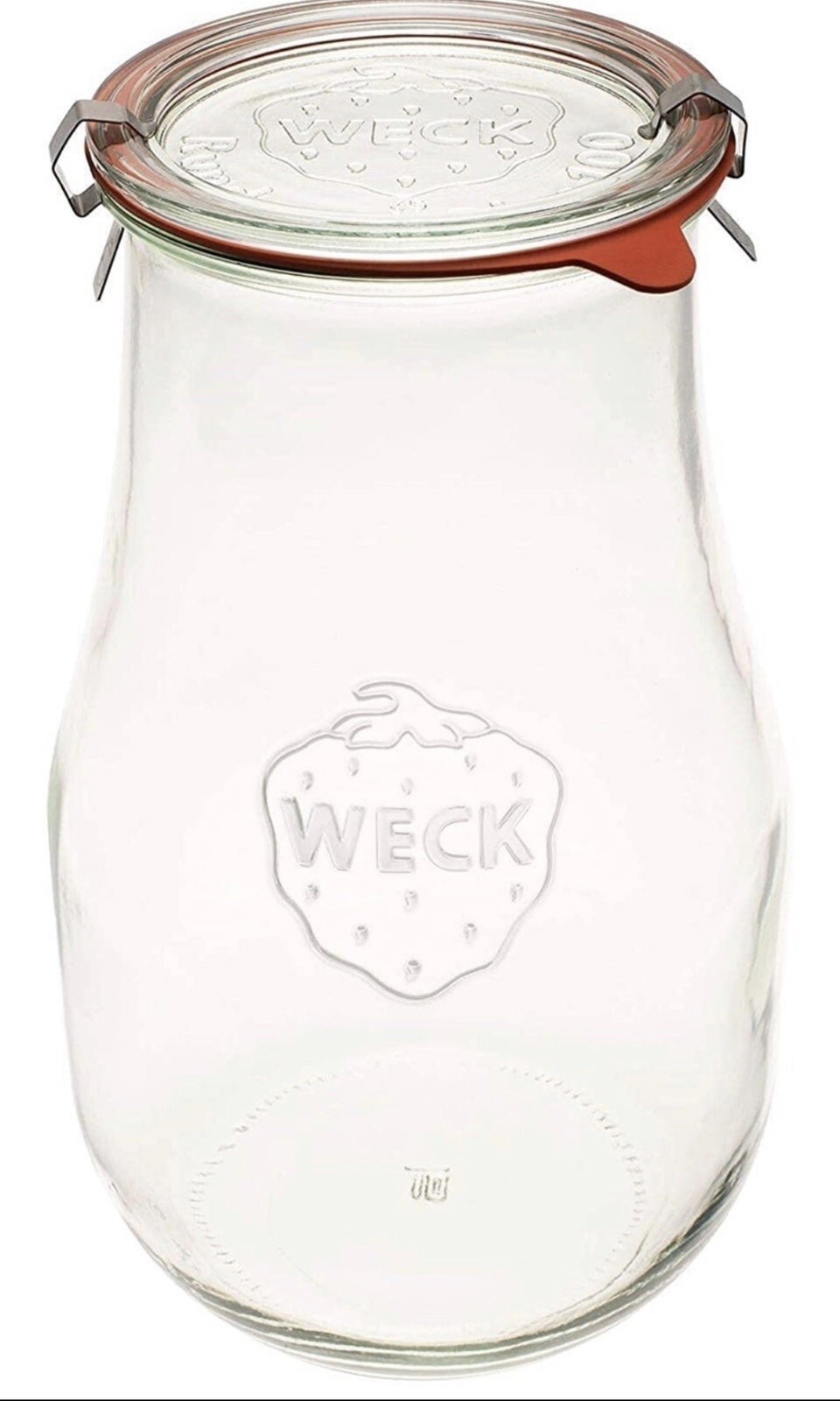 Weck Jars - Weck Tulip Jars 2.5 Liter - Sour Dough Starter Jars - Large ...