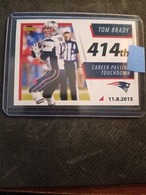 Tom Brady - 2021 Score Career Passing Touchdown - Tribute Set TBT-414 ...