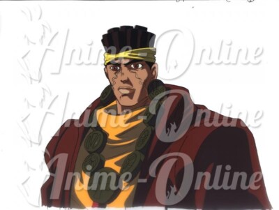 JoJo's Bizarre Adventure OVA Muhammad Avdol RARE 1990s Anime Cel ...