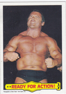 Ivan Putski 1985 Topps WWF #46 Ringside Action Ready For Action WWE | eBay