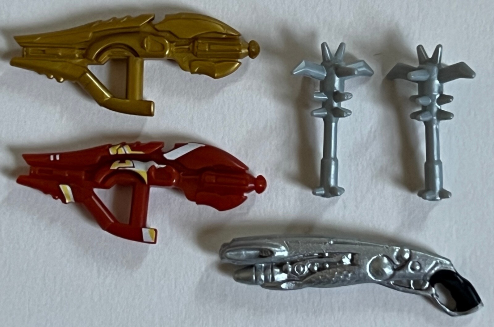 Mega Bloks Halo Lot of 4 Covenant Fuel Rod Gun Cannon Spike Grenade ...