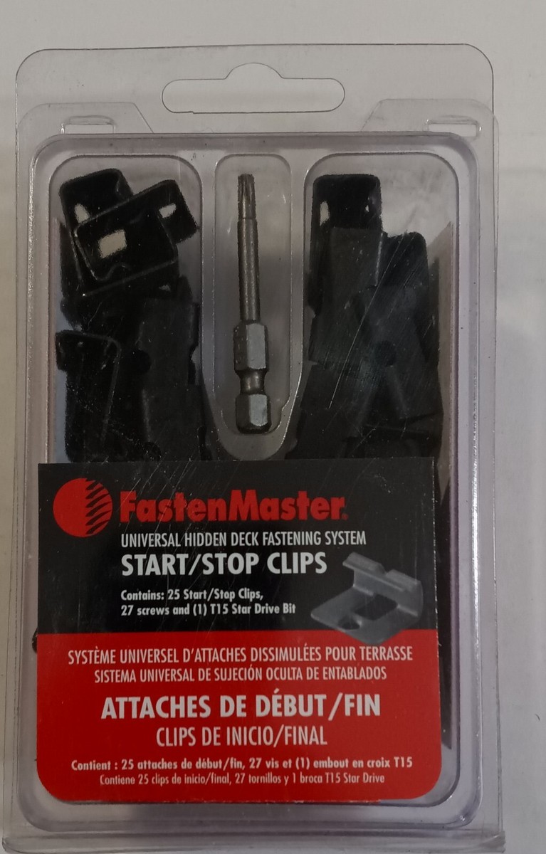 Composite Decking 600-Pack Hidden Deck Fasteners For - No Visible ...