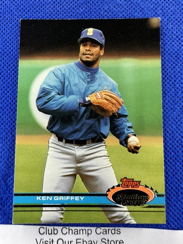 1991 #342 Ken Griffey Topps Stadium Club 1991 Variation | eBay