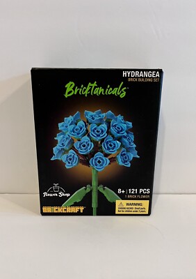Brickcraft Bricktanicals Hydrangea Flower Bouquet Building Kit 121 ...