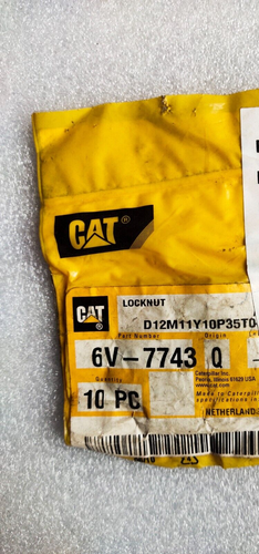 CATERPILLAR 6V-7743 LOCKNUT 10 PCS | eBay