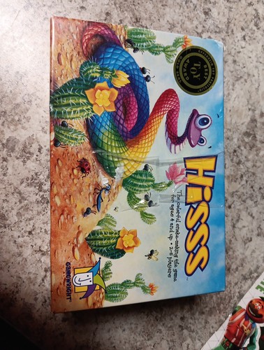 HISSS The Colorful Snake Making Tile Matching Game No Manual Gamewright ...