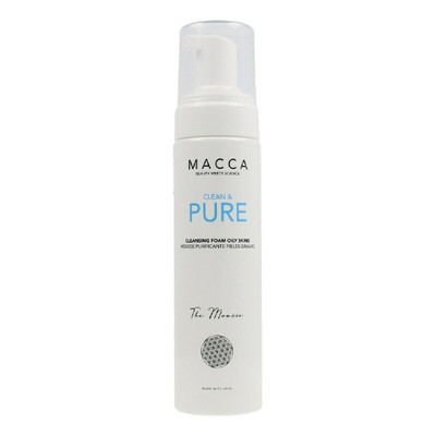 Mousse nettoyante Clean & Pure Macca Clean Pure Peau grasse 200 ml | eBay