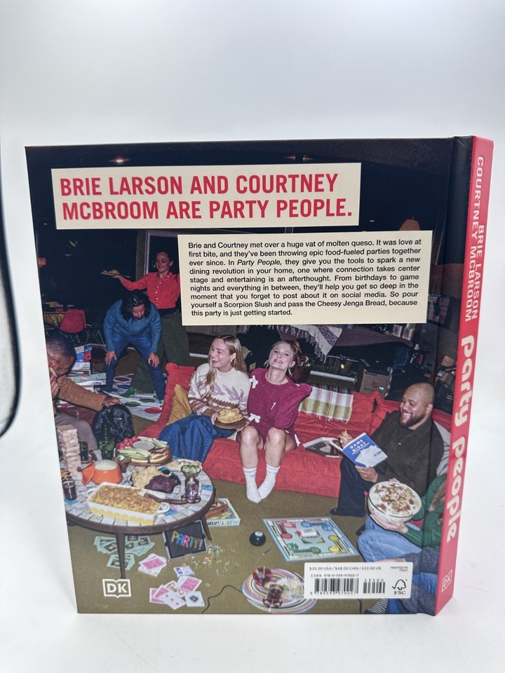 Party People-Brie Larson and Courtney Mcbroom with Signed Bookplate | eBay
