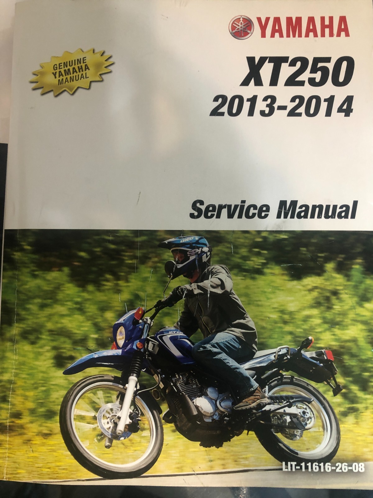 Yamaha XT250 Genuine Yamaha Service Manual: 2013 - Current models | eBay