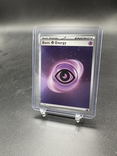Basic Purple Psychic Energy Cosmic Holo Foil 005 Pokemon 151 English ...