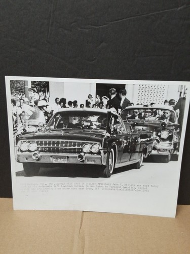 Vintage Press Photo 1963 JFK Assassination Secret Service Searching For ...