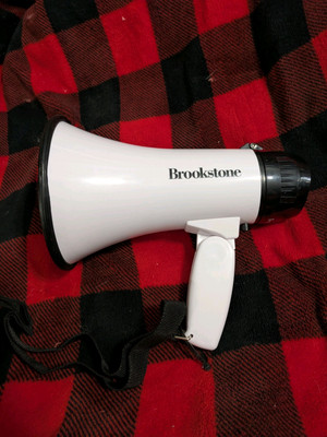 Brookstone Megaphone Loud Speaker | eBay