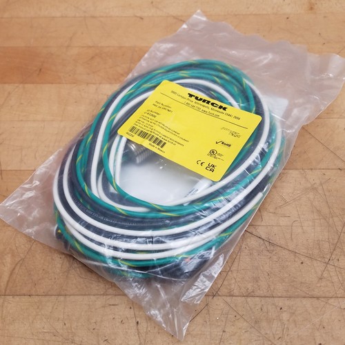 Turck RKF 34-5M/NPT PowerFast Receptacle, Female Threads, 5M - NEW | eBay