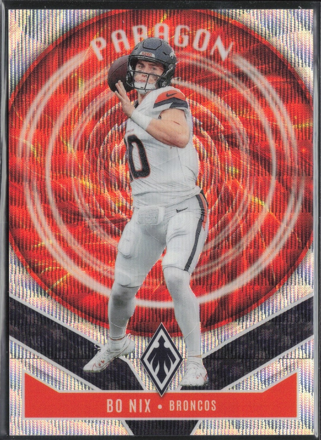 2025 Panini Phoenix - Paragon Bo Nix #14 Wave /299 for sale online | eBay