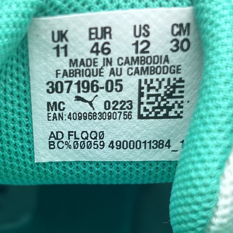 Puma Mercedes AMG Petronas Formula 1 Drift Cat Decima White 307196-05 ...