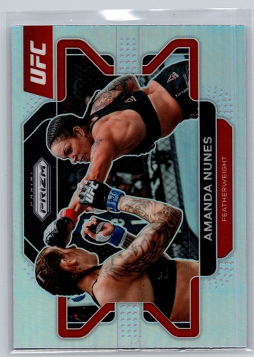 2022 Panini Prizm UFC #65 Amanda Nunes Silver | eBay