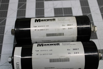 Capacitors - Maxwell Capacitor