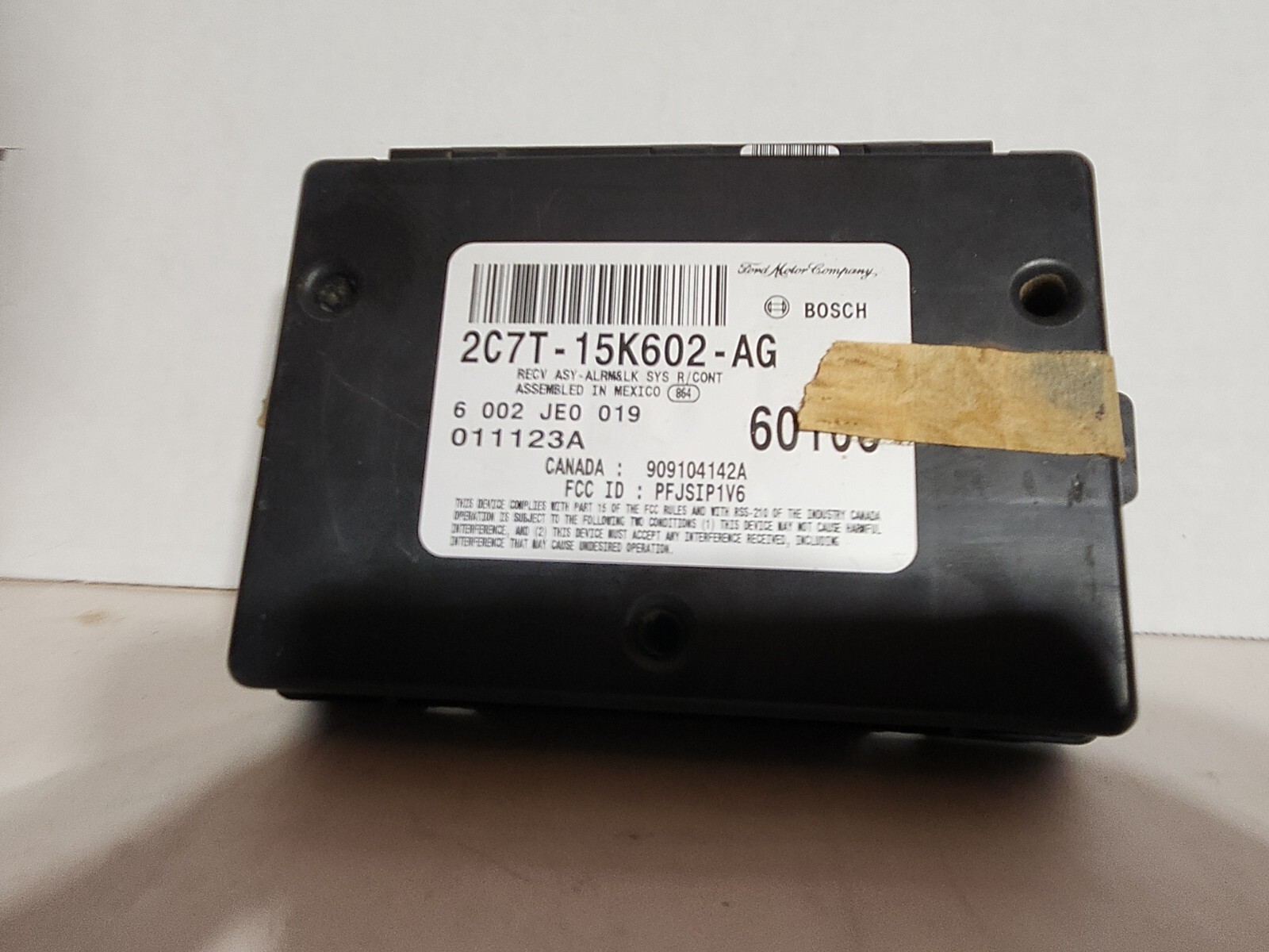 2C7T-15K602-AG 2002 Ford F250 F350 Anti Theft Keyless Body Module VSM ...