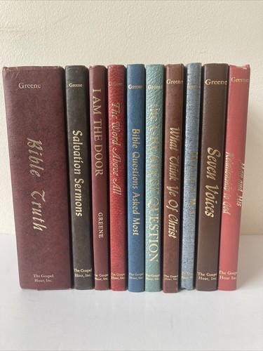 THE GOSPEL HOUR Oliver B. Greene Bible Salvation Questions Voices ...