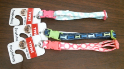 SimplyDog Collars, Colors and Sizes, XS - S - M, NEW | eBay
