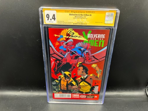 2014 Marvel Comics Wolverine X-Men #6 Signed by Roy Thomas CGC 9.4 ...