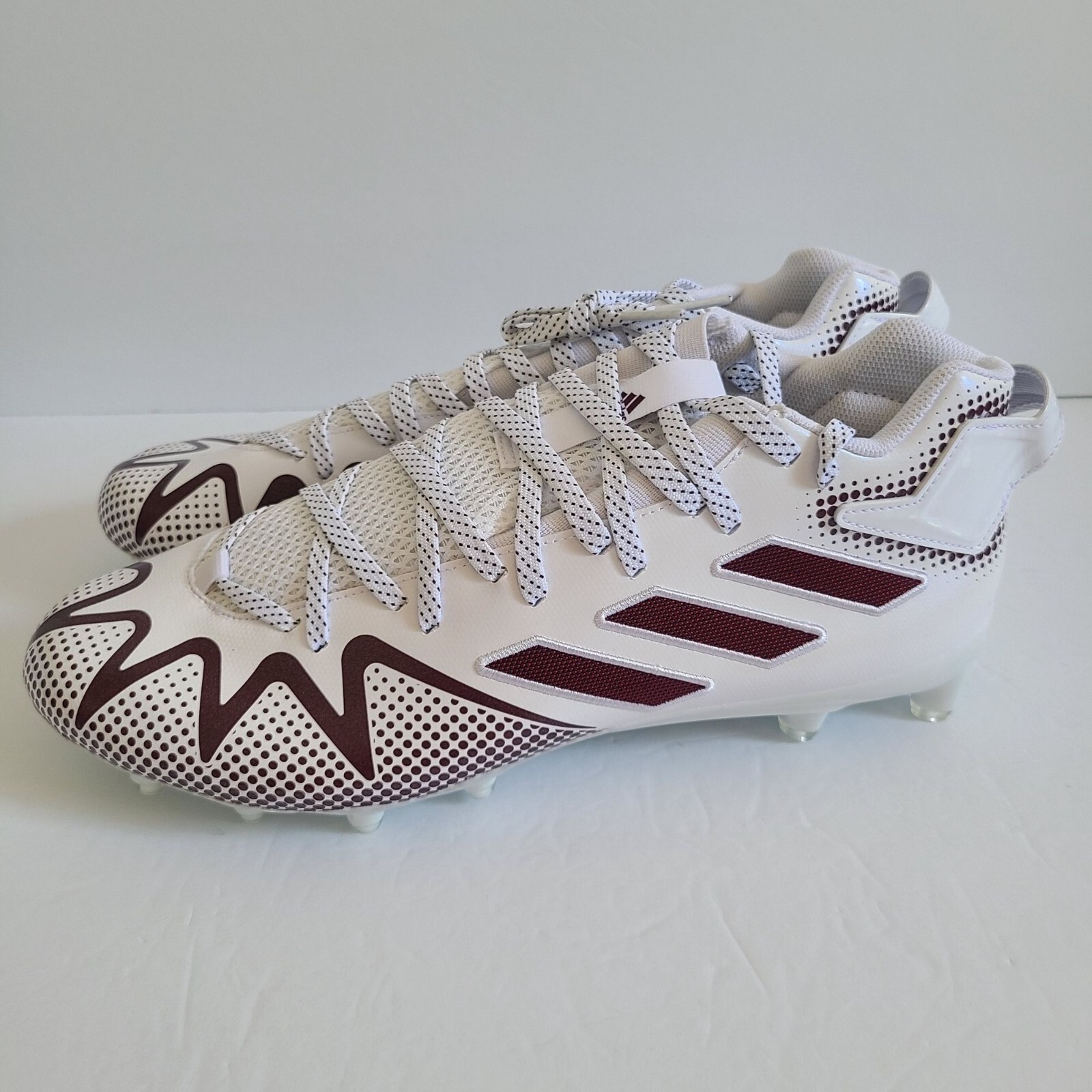 Adidas Adizero Freak 22 Football Cleats HP8782 Size 13 White Maroon | eBay