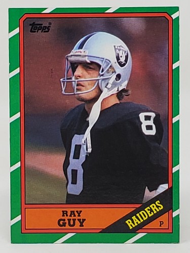 1986 Topps #69 RAY GUY Los Angeles RAIDERS NM-MT | eBay