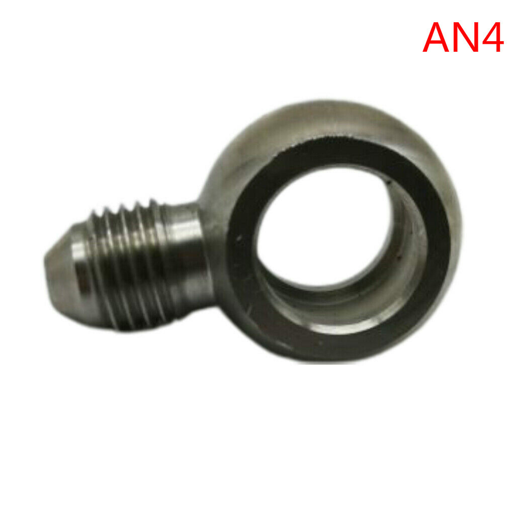 Stainless Steel AN -4 AN4 4AN to 12mm M12 Eye Banjo Adapter Short | eBay